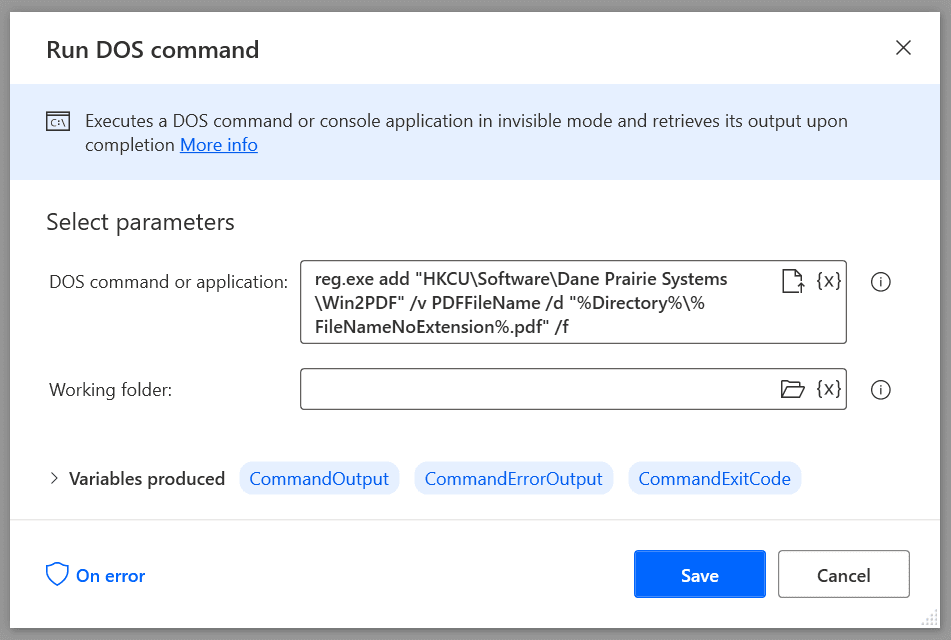 How To Set The PDF File Name Using Power Automate Desktop
